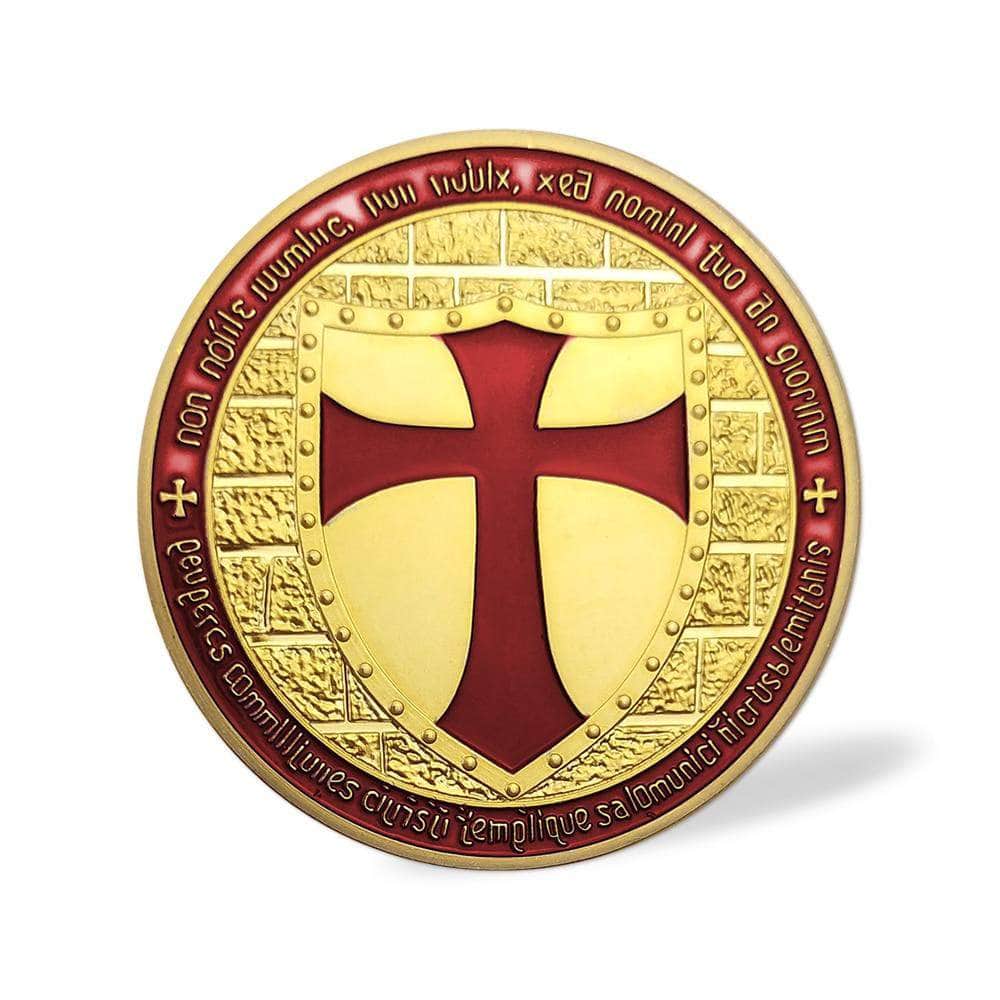 Templar Gold Coin | Templar Cross