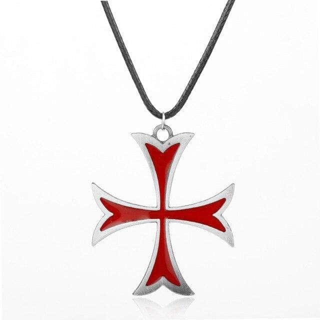 Templar Cross Necklace Silver | Templar Cross