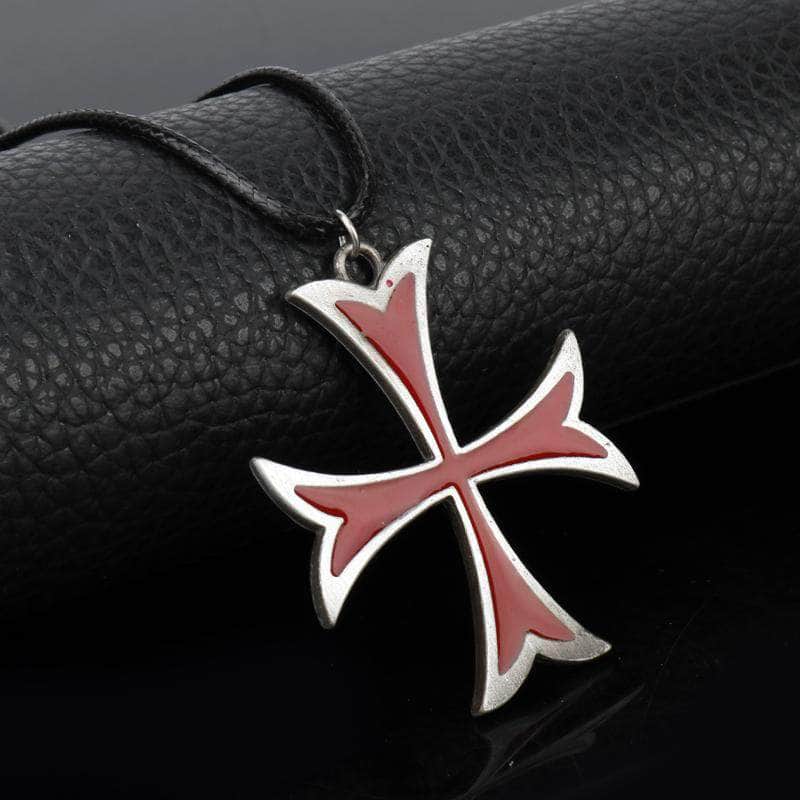 Templar Cross Necklace Silver | Templar Cross