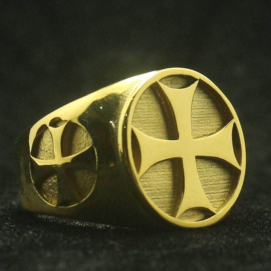 Knights Templar Ring Conquest | Templar Cross