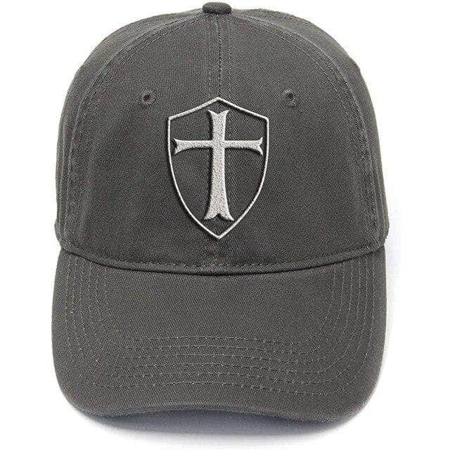 Templar Hat (Grey) | Templar Cross